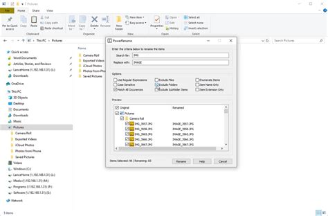 Powertoys Powerrename Windows