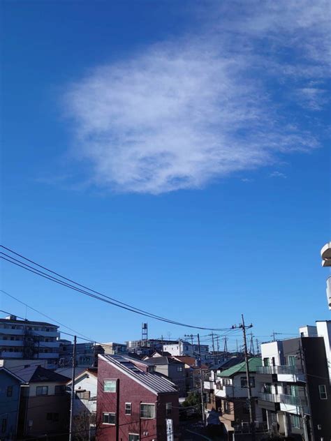 7 53 東浦和より南西の空 雲量 1 埼玉県さいたま市緑区 絹雲 ウェザーニュース