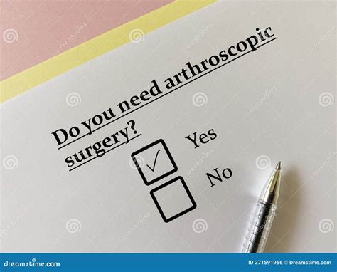 Arthroscopy Procedure As Knee Diagnostics Process Explanation Outline Diagram Vector