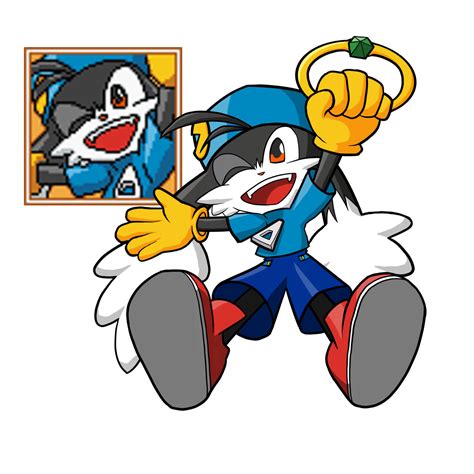Klonoa Portrait 4 Wahoo By Wapeulart On Deviantart