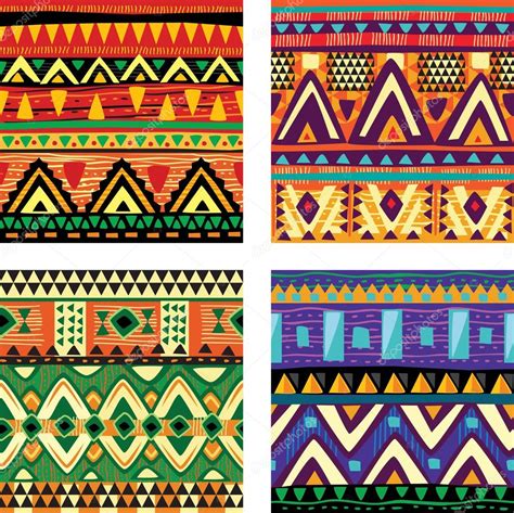 Seamless Tribal Texture — Stock Vector © Wikki33 21555327