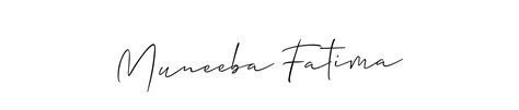 88 Muneeba Fatima Name Signature Style Ideas Professional Autograph