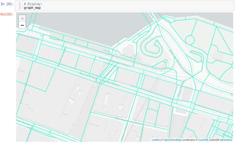 Python Getting Pedestrian Network With Osmnx Geographic Information
