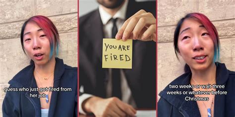 Server Says She Was Fired Before Christmas