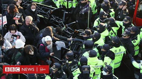 မအောင်မမြင်ဖြစ်ခဲ့တဲ့ တောင်ကိုရီးယားသမ္မတဖမ်းပွဲ Bbc News မြန်မာ