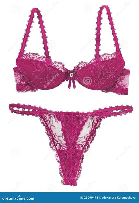 Sujetador De Las Mujeres Y Panty Foto De Archivo Imagen De Cinta