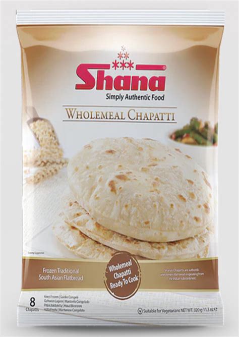 Shana Frozen Chapati 320g 8pcs Indianmarket