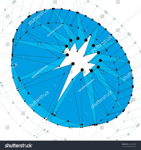 Abstract Vector Background Modern Style Technology Stock Vector Royalty Free 254059903