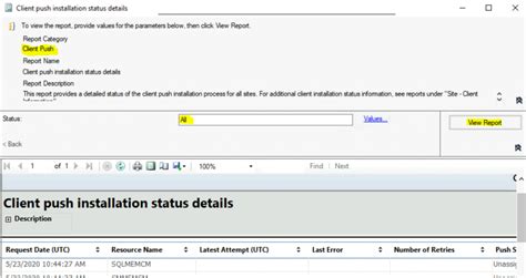 sccm configmgr client status reports default reports configuration manager htmd blog