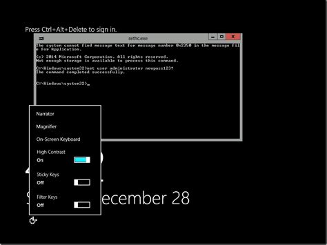 Reset The Domain Admin Password In Windows Server 2012 R2 Deployment