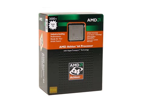 Amd Athlon 64 3000 Athlon 64 Venice Single Core 20 Ghz Socket 754