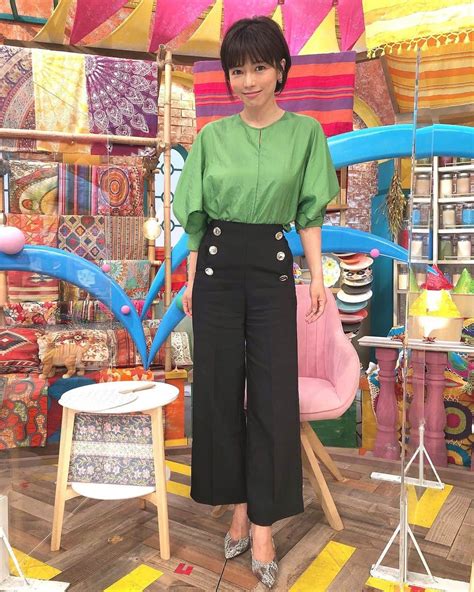 釈由美子さんのインスタグラム写真 釈由美子instagram「本日の『ポップup』生放送に 出演してきました📺 試食でいただいた