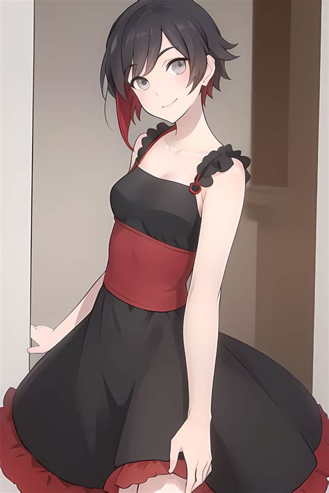 Rwby Ruby Rose Casual Cloth 5 By Sakermazov On Deviantart