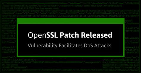 OpenSSL Releases Patch For High Severity Vulnerability