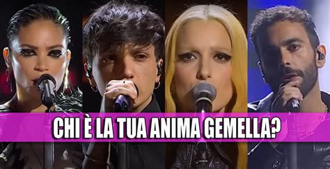 Quale cantante di Sanremo 2023 è la tua anima gemella QUIZ