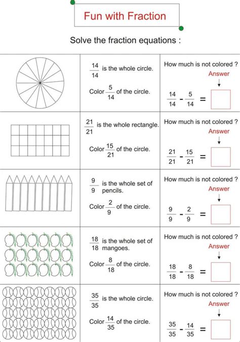 3rd grade math simplifying fractions worksheets printable — db