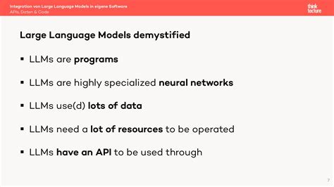 Generative Ai Integration Von Large Language Models In Eigene Software Apis Daten And Code