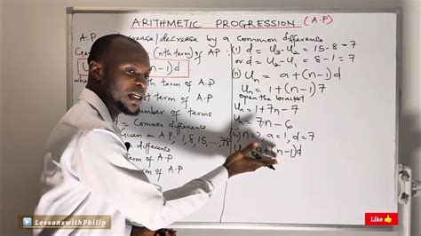 Arithmetic Progression Ap Youtube