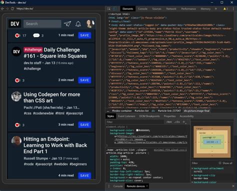 Debug Your Website On Android With Chrome Remote Debugging Dev Community