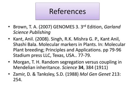 Gene Mapping Methods Pptx
