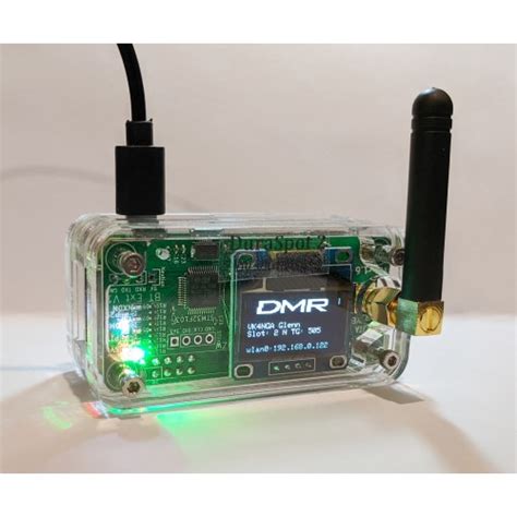 Clear Multilayer Acrylic Case Kit VK Direct Hotspot Kits MMDVM Components