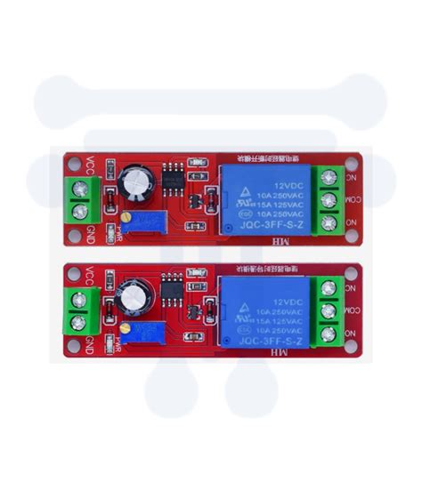 Modulo Timer 555 Con Relevo 12v Tnc Electronics Sas