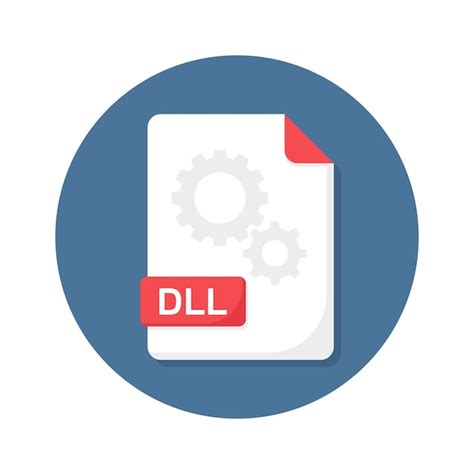 Premium Vector Take A Look At This Creatively Designed Dll File Extension Vector Design In