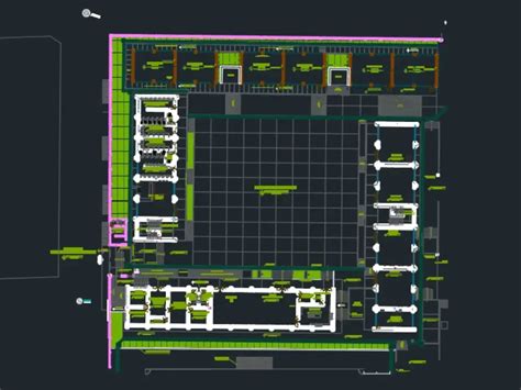 Primary And Secondary School Plan In Dwg 178 Mb Cad Library