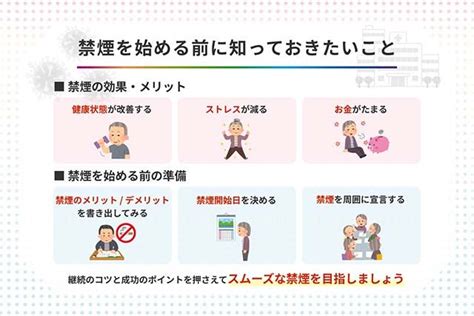 禁煙の効果とは 始める前の準備や継続する方法成功のコツを紹介