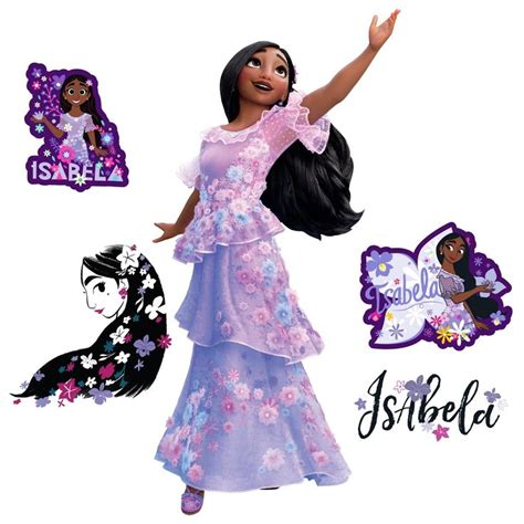 Encanto Isabela Two Realbig Officially Licensed Disney Removable Ad