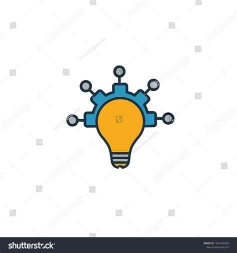 Creativity Icon Simple Element Productivity Icons Stock Vector Royalty Free 1562478394