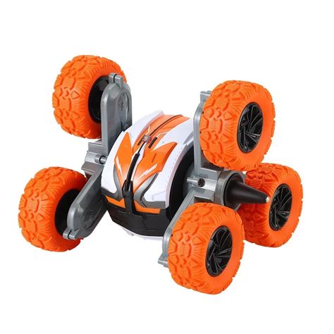 4wd 6 륜 수륙 양용 스턴트 Rc 자동차 양면 360 ° 회전 롤링 전기 등반 오프로드 차량 어린이 장난감