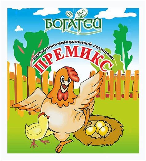 Премикс для кур-несушек и домашней птицы Богатей 500г - купить с ...