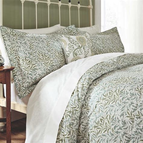 Morris And Co Willow Boughs Duvet Cover Set Sage Bedeck Home