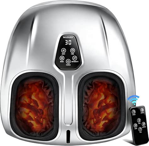 Musugy Foot Massager With Heat And Compression 2026
