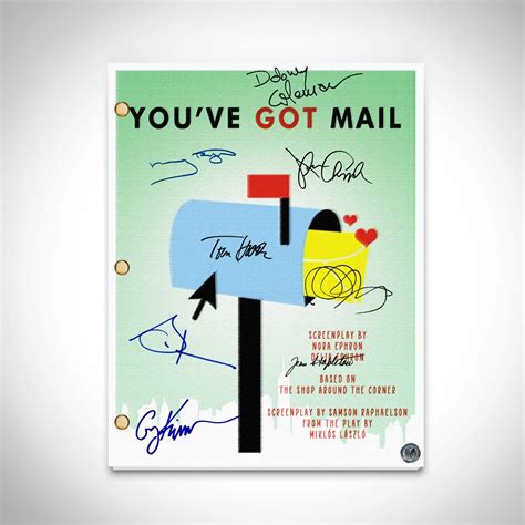 You Ve Got Mail Script Limited Signature Edition RARE T
