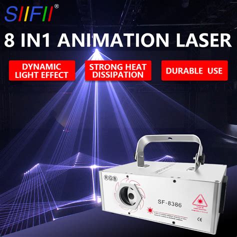 Full Color Mini Laser Show Projector DJ Laser Small RGB Animation Lighting China Laser Show