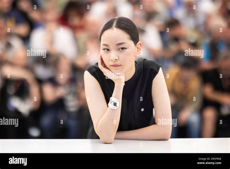 Arisa Nakano Poses For Photographers At The Photo Call For The Film