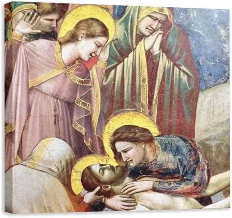 Lamentation Giotto Art Style