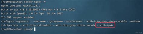 nginx添加ipv6模块以及遇到问题解决方案详解 亲测有效 因特网