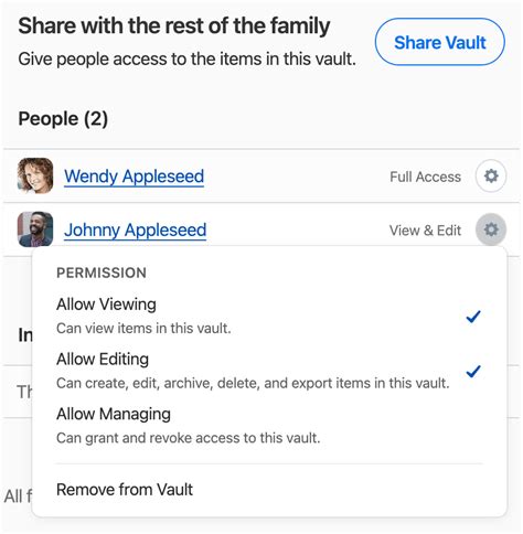 Create And Share Vaults 1password Support