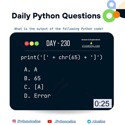 Python Coding On Linkedin Python Coding Challenge Day 230 What Is