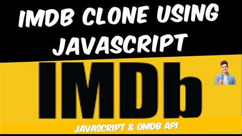 Imdb App Clone Usin Java Script Omdb Api Youtube