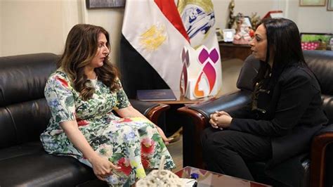 خلال استقبالها السفيرة الأمريكية مايا مرسي تكشف جهود مصر بمجال تمكين