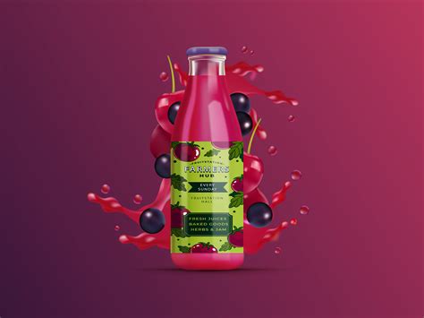 Juice Label Design By Kanza Graphic Designer On Dribbble