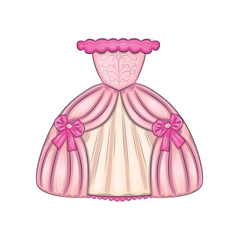 Cartoon Princess Dress Pink