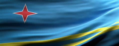 아루바 국기 흔들리는 질감 배경입니다 3d 일러스트레이션 3차원 형태에 대한 스톡 사진 및 기타 이미지 3차원 형태 Aruba Flag 개념 Istock