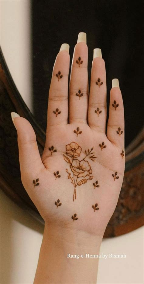 Small Easy Henna Flower Designs Best Flower Site