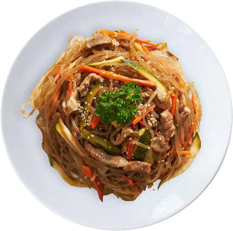 Royal Stir Fried Glass Noodles Bonjuk Canada