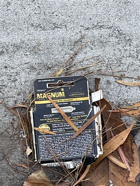 Someone Dropped Their Monster Condoms For Their Magnum Dong Riasip